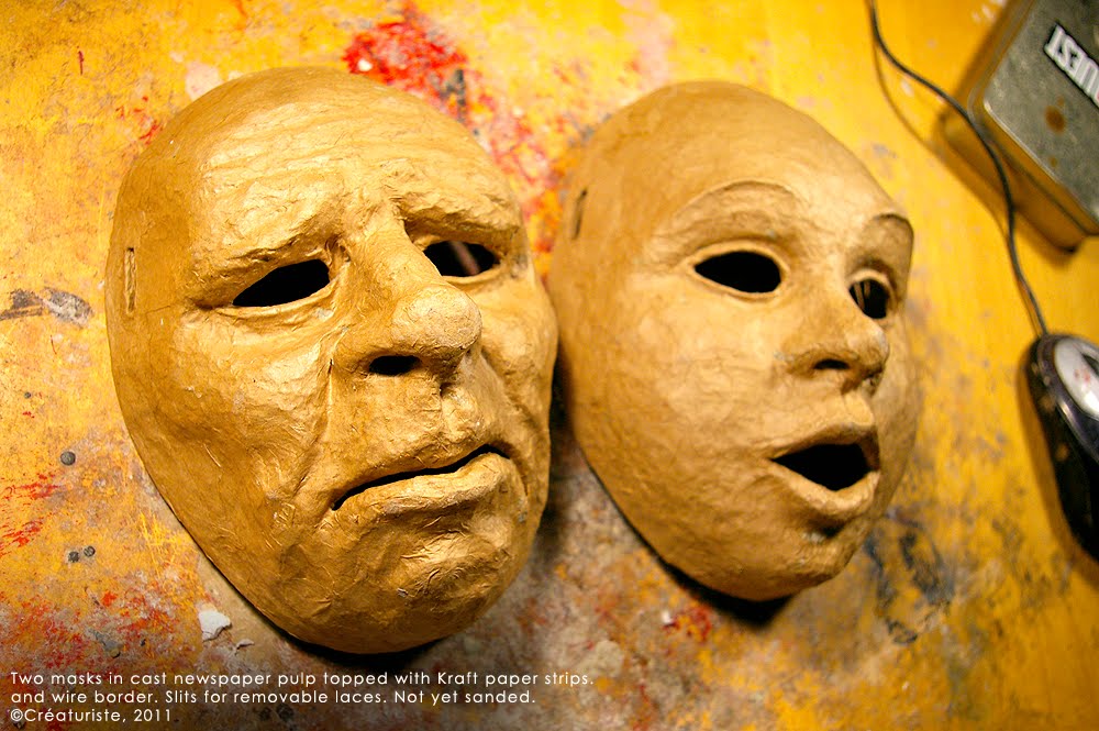 Creaturiste's Laboratory: Cast Pulp Masks
