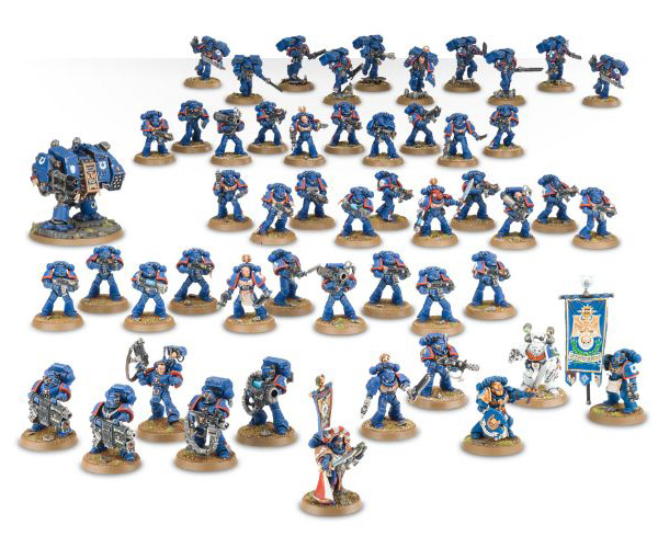 The Atomic Spud's Warhammer 40K Blog: 1st Company Task Force