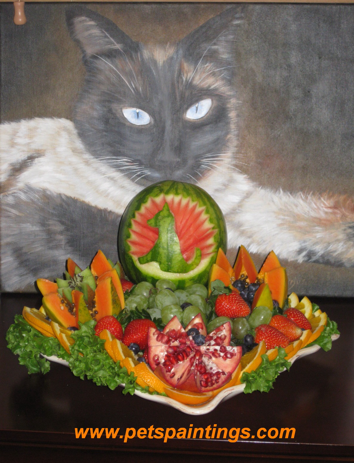 Fruit Platter Can Say It: For the animal lovers