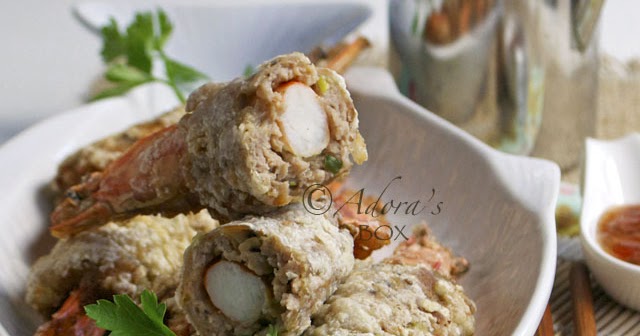 Adora's Box: CAMARON RELLENADO (STUFFED PRAWNS)