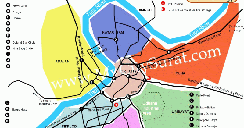 Surat Location Guide