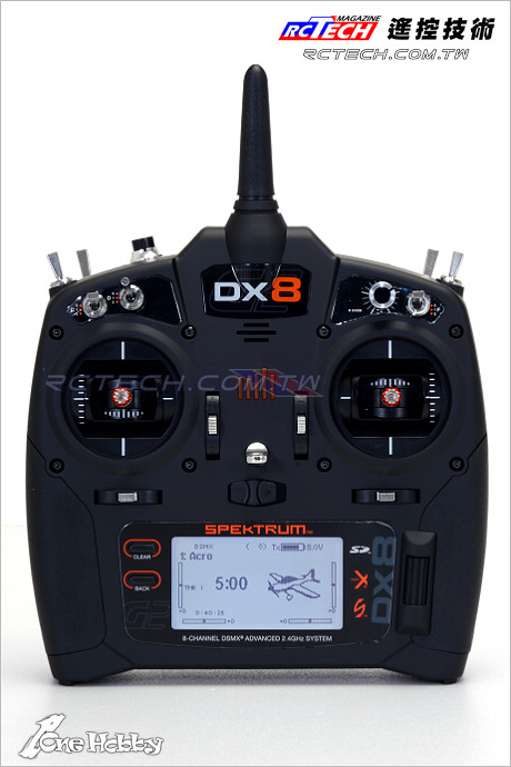 遙控技術雜誌｜RC TECH magazine: SPEKTRUM DX8 G2…DX8第二代-DX8 G2，功能更強大！