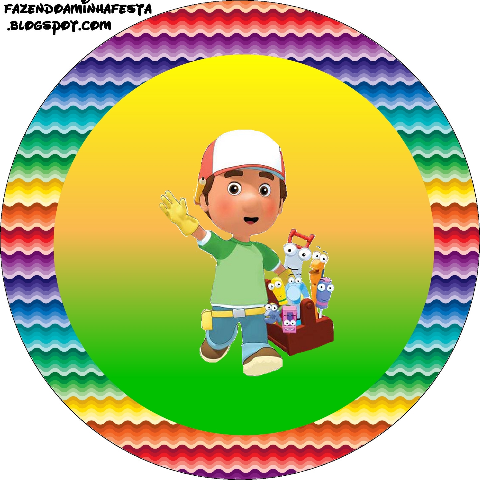 Handy Manny Party: Free Printable Candy Buffet Labels. - Oh My Fiesta ...