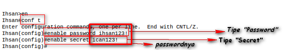 Lab. 6 Cisco : Setting atau konfigurasi Password di Router CIsco ...