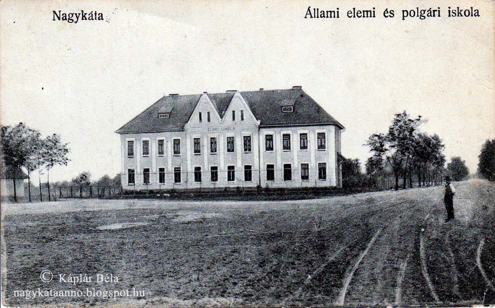 Nagykáta képes emlékezete: Vásártéri iskola