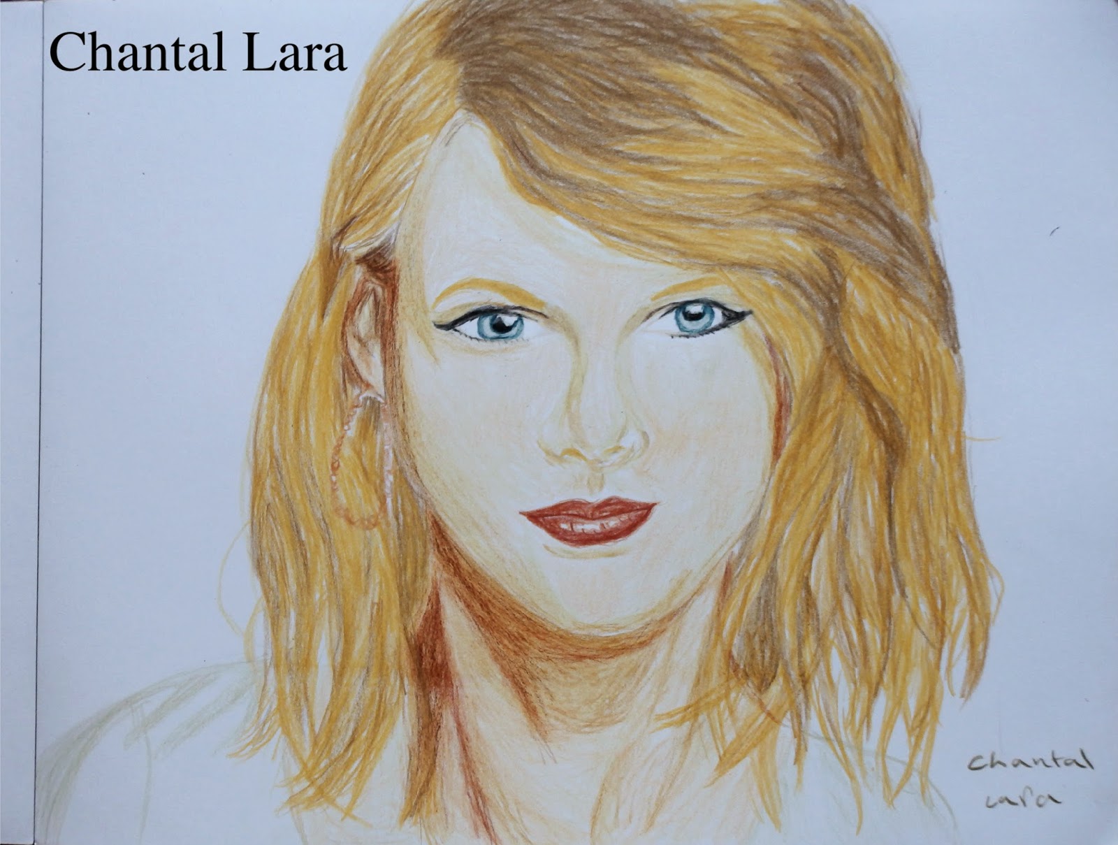 Chant Lara Arts: Taylor Swift Drawing