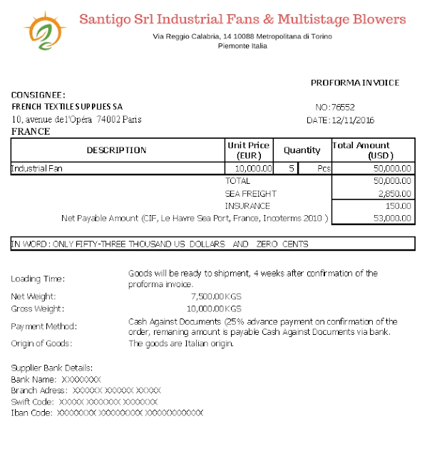 Proforma invoice means - cowboygola