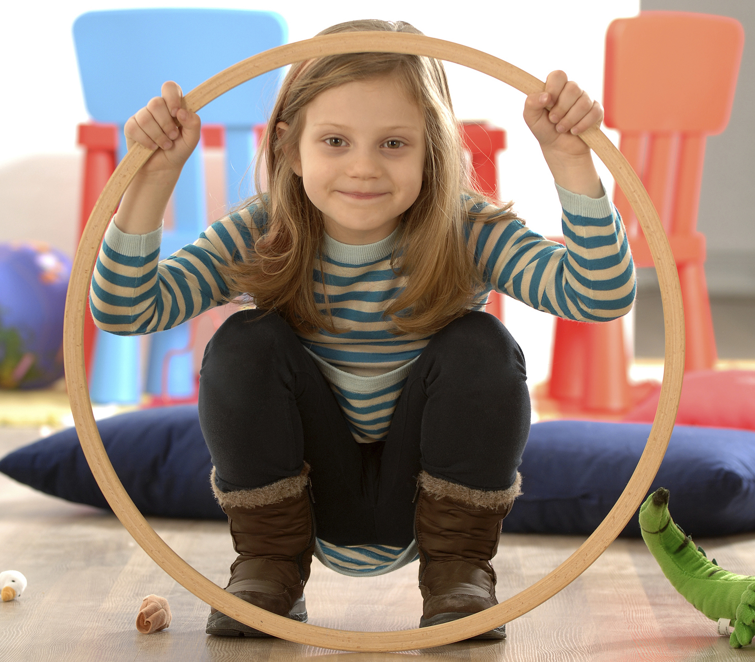 Rob's PE World: Lab 8: Communication and Cooperation Using Hula Hoops