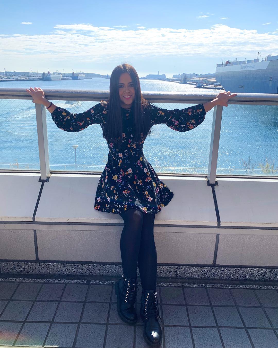 Ama Blitz en vestido (FOTOS) - Bellas En Vestido