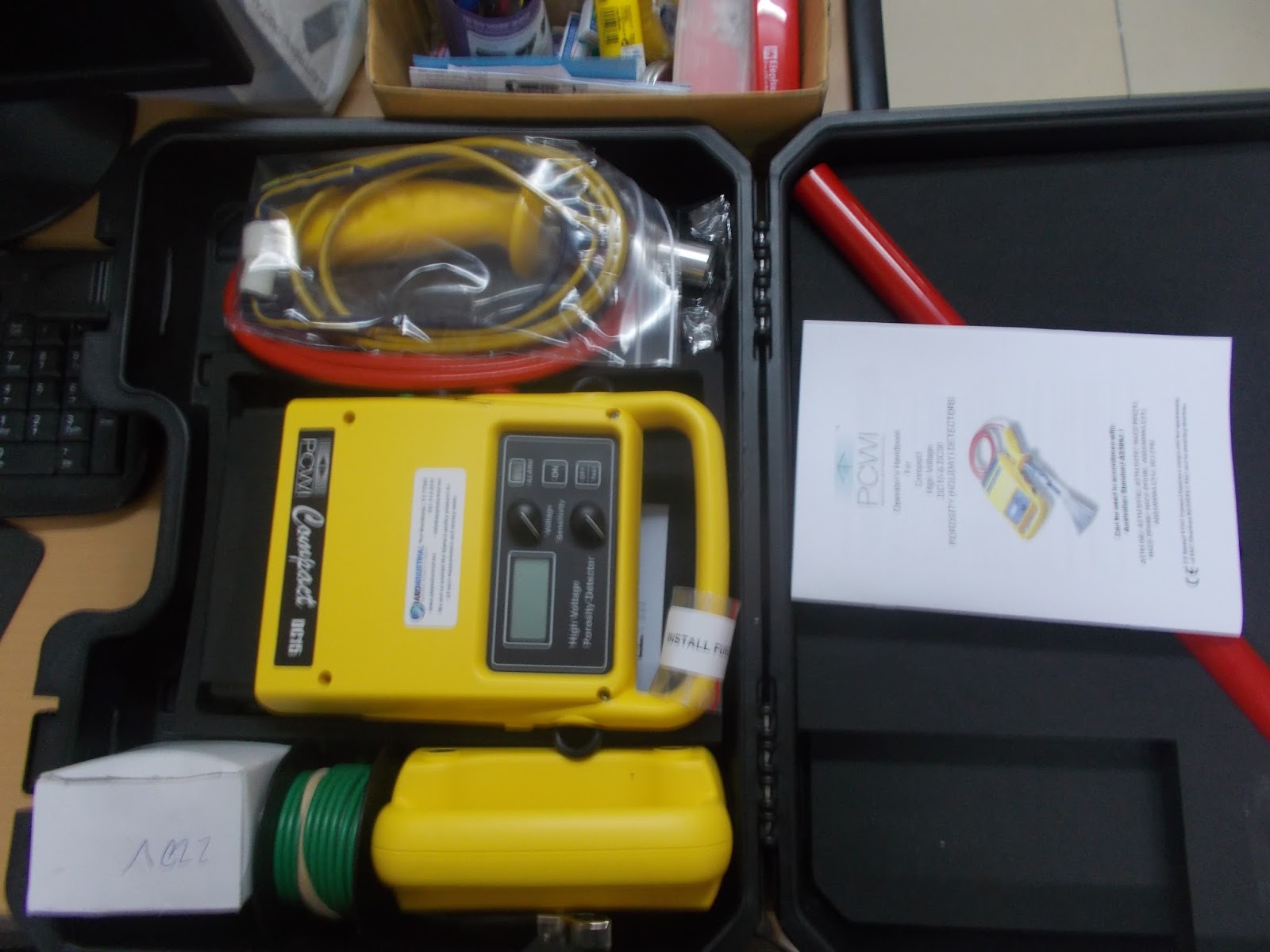 sciencetific products: Compact DC15 Holiday Porosity Detector ...