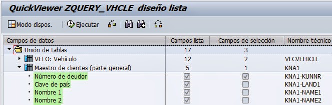 Cómo crear Tcode para Query creada desde la SQVI