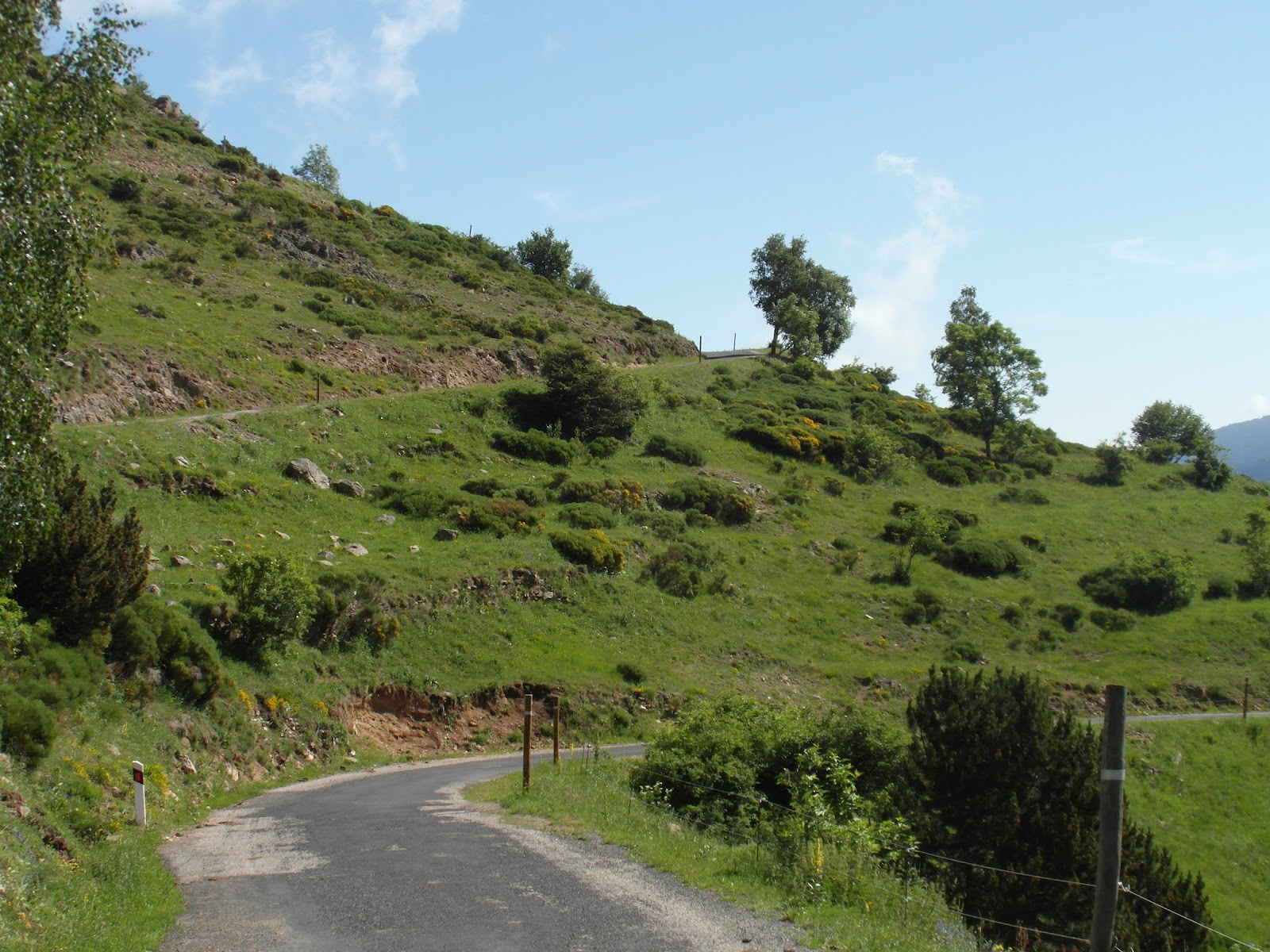 Sorties vélo montagne: Col de Mantet depuis Villefranche de Conflent
