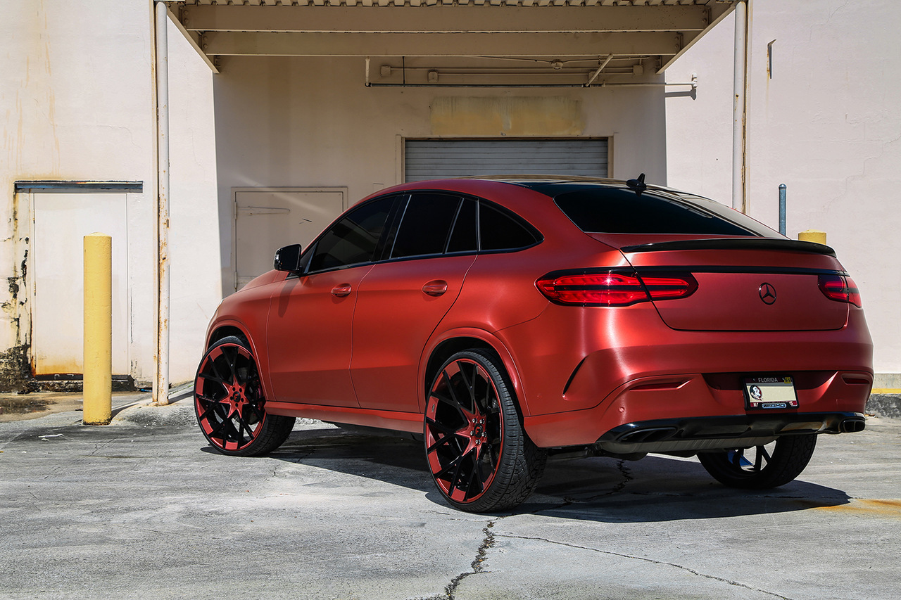 Mercedes-Benz W292 GLE-Coupe on 26" Forgiato 2.0 Insetto-ECL | BENZTUNING