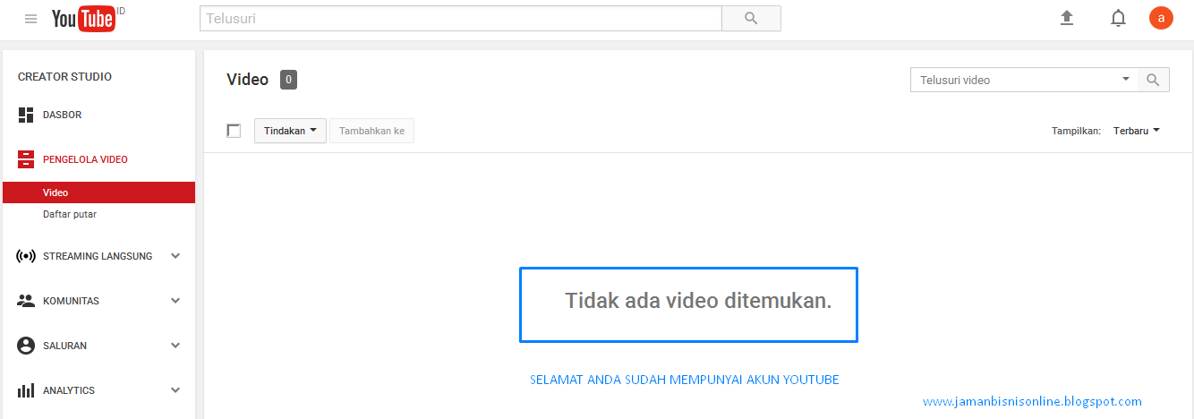 #4 Langkah Cara Membuat Akun Youtube Dengan Mudah Cepat Terbaru - Jaman ...