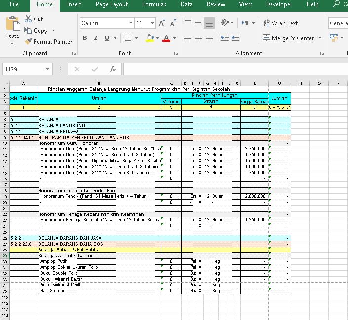 Kupas Tuntas Cara Mencetak/Print out Excel, Mulai dari cara agar Muat ...