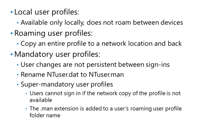 Types of User Profile in Windows 8.1 - ITLearningCambodia