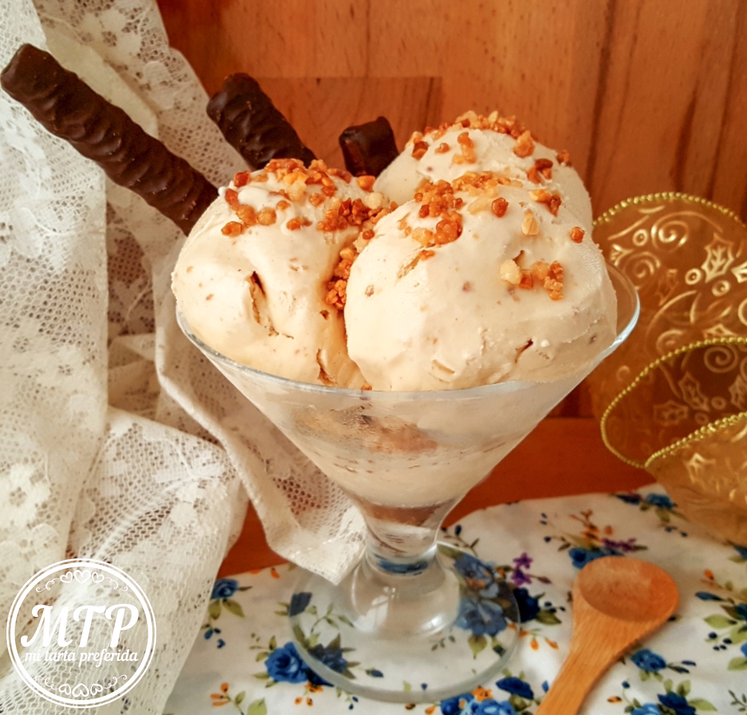Helado de turrón - Mi tarta preferida