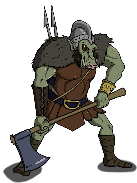 D&D Basic Monsters: Orc