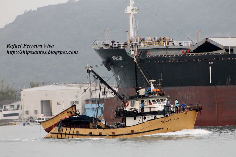 Navios em Santos: Trimar XIII