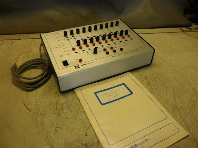 MATRIXSYNTH: PASCO SCIENTIFIC MODEL 9300 9307 FOURIER SYNTHESIZER
