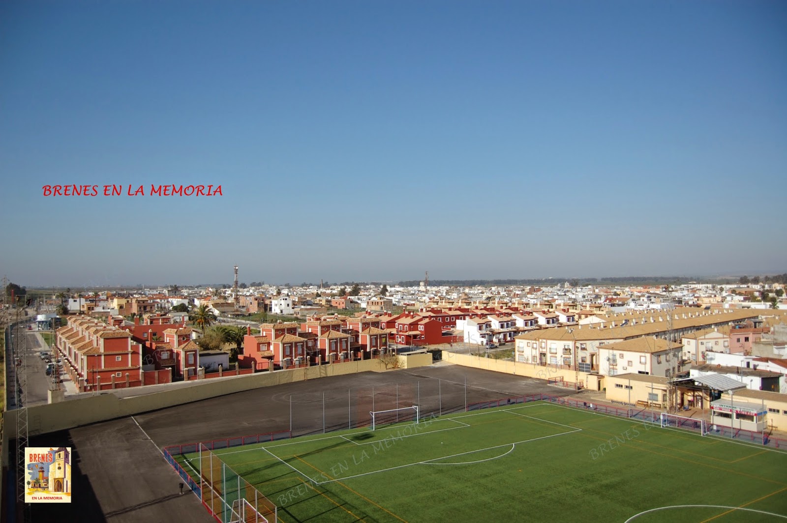 BRENES EN LA MEMORIA: BRENES DESDE EL AIRE