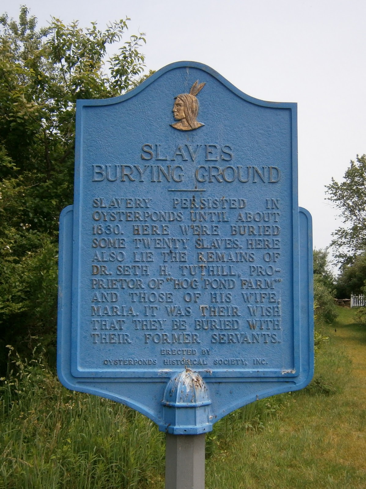 Dust to Dust: Slave Burying Ground - Orient Point, NY