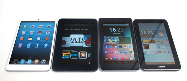 El Blog de Centinel: Comparativa tablets 7 pulgadas