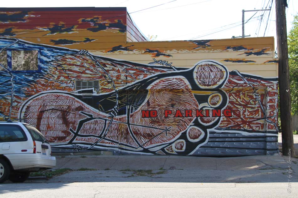 Public Art in Chicago: Pilsen Murals [Hector Duarte's House]