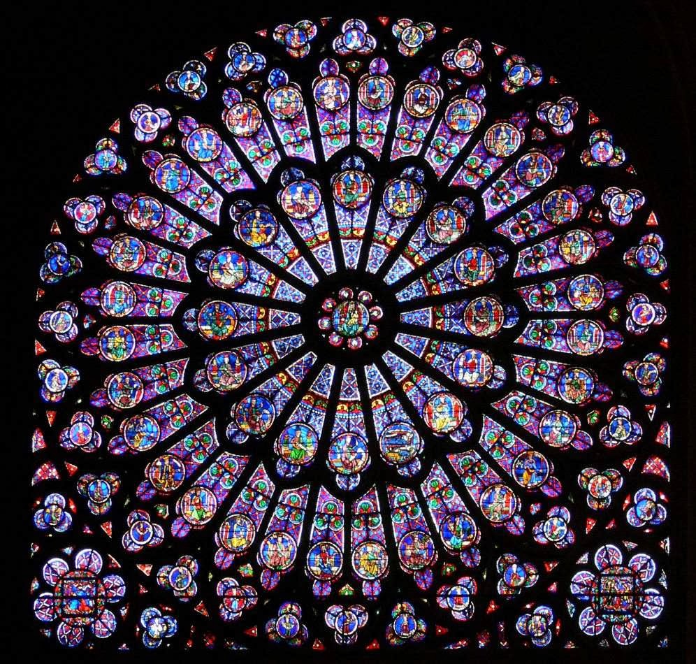 French Vocabulary Illustrated: rosace