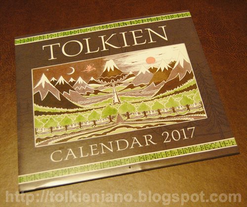 Tolkien collection: Il Tolkien Calendar 2017 per celebrare gli 80 anni ...