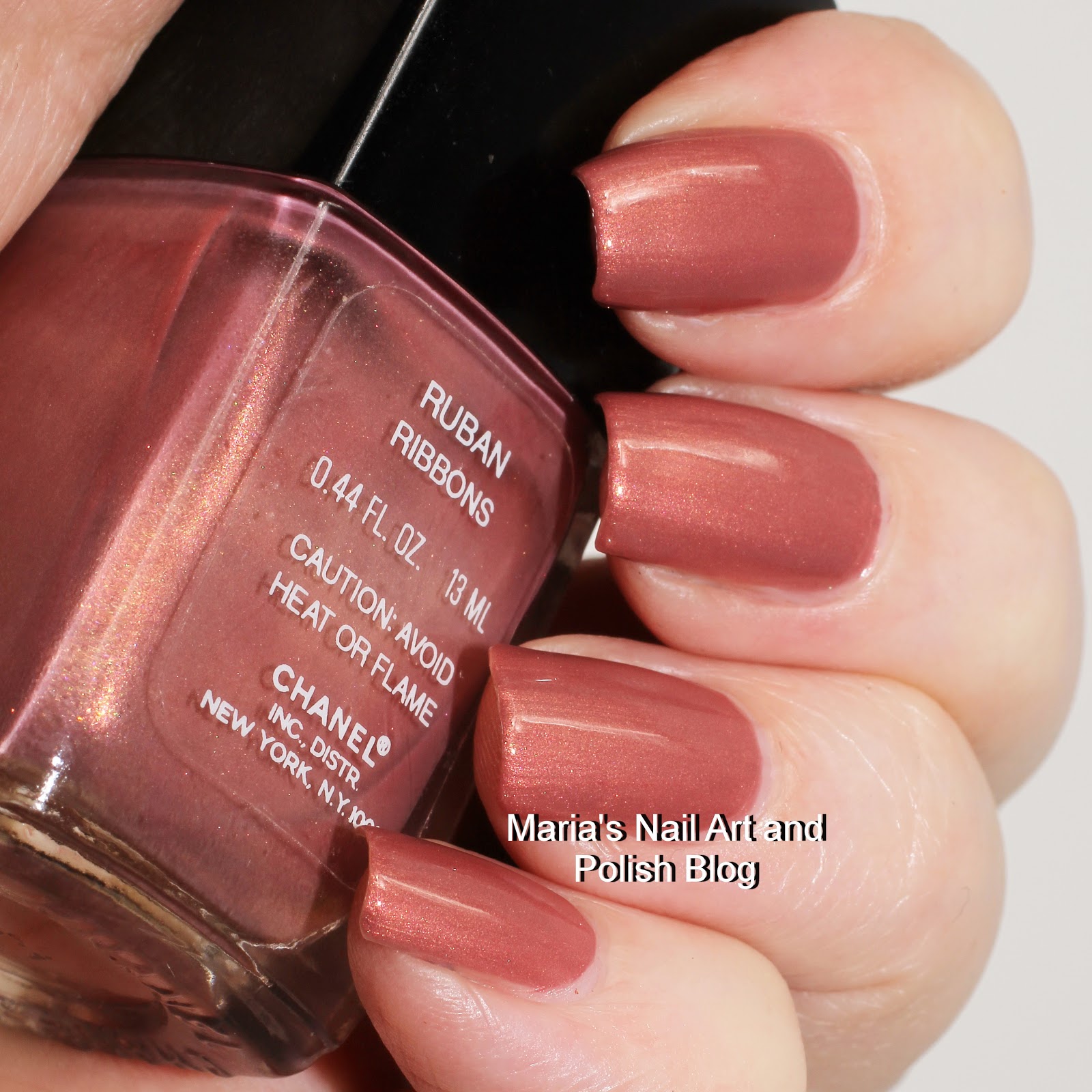 Marias Nail Art and Polish Blog: Chanel Ruban - Ribbons swatches