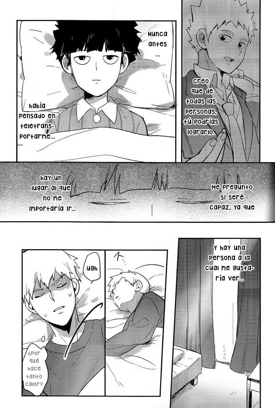 PDB Doujinshis Fansub...♥: Reigen x Mob doujinshi en español: Moment Ring