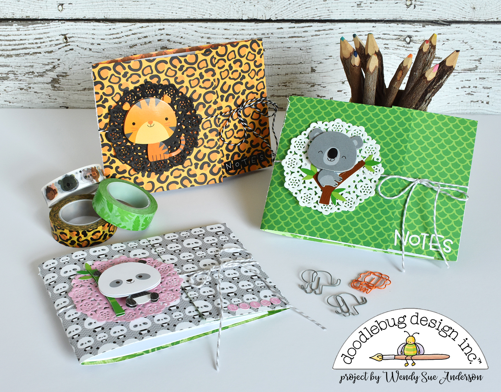 just me...and my little world: mini notebooks | doodlebug design