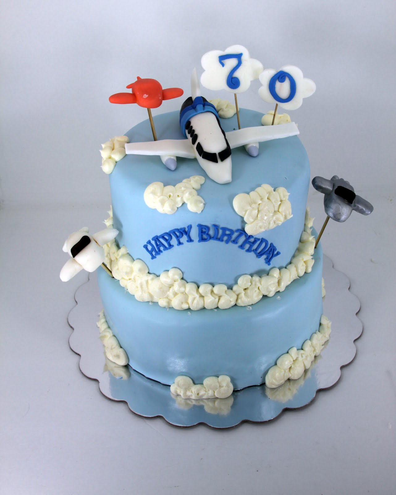 Tastefully Done: Airplane Cake Serves 50 8