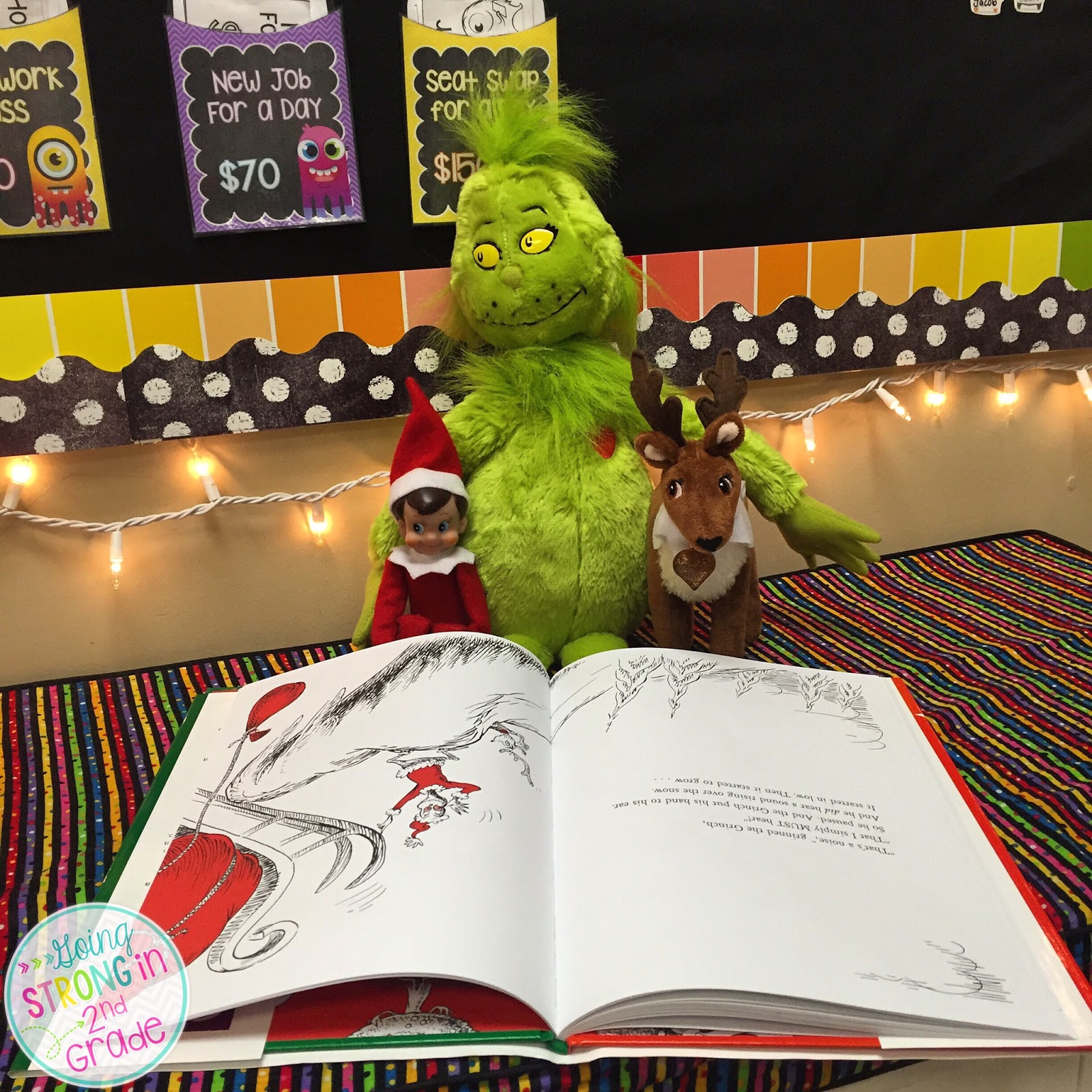 Going Strong in 2nd Grade: Grinch Week Recap
