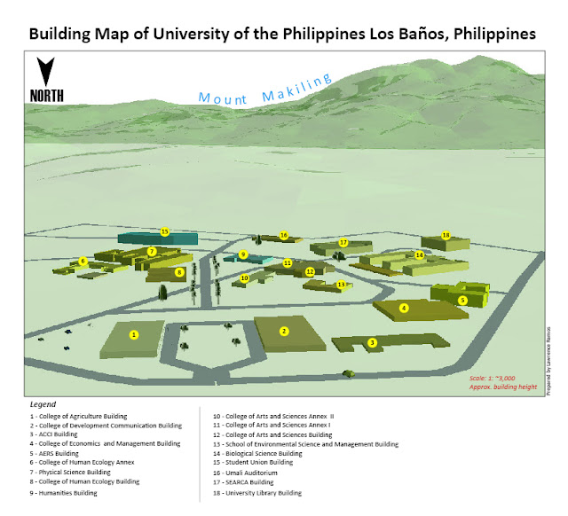 Isko Lar's Diary: Elbizen Experience: UPLB MAP in 3-D?!