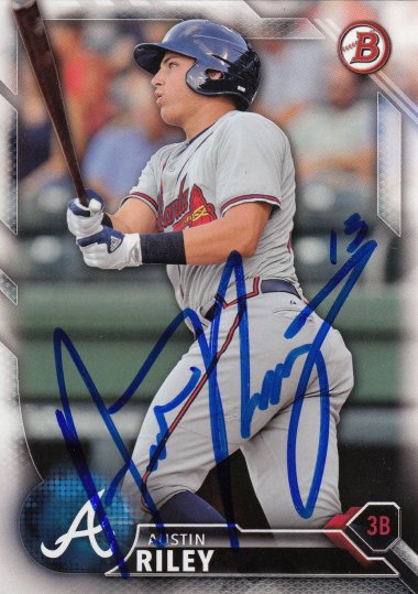 Daily Autograph: Austin Riley