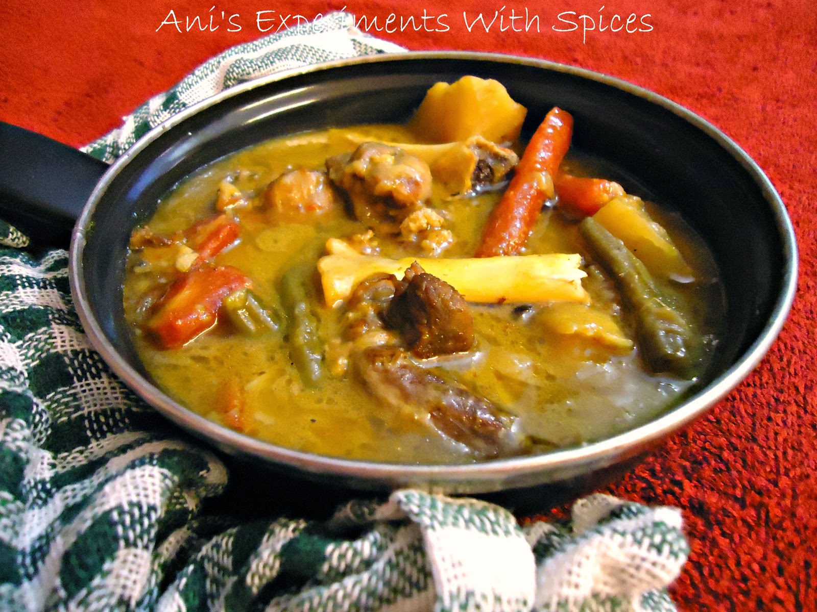 Ani's Experiments With Spices: Mutton Stew