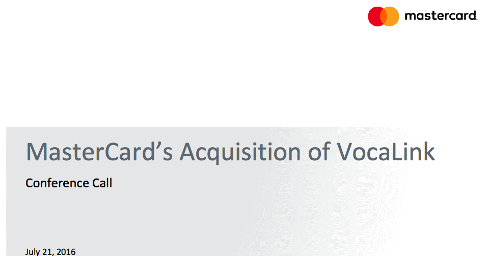 MasterCard compra britânica VocaLink por 840 milhões de euros ~ Fusões ...