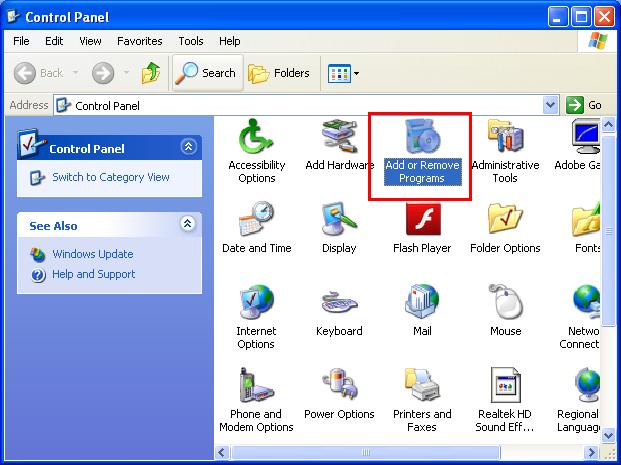 Windows XP: How to set default browser in Windows XP?