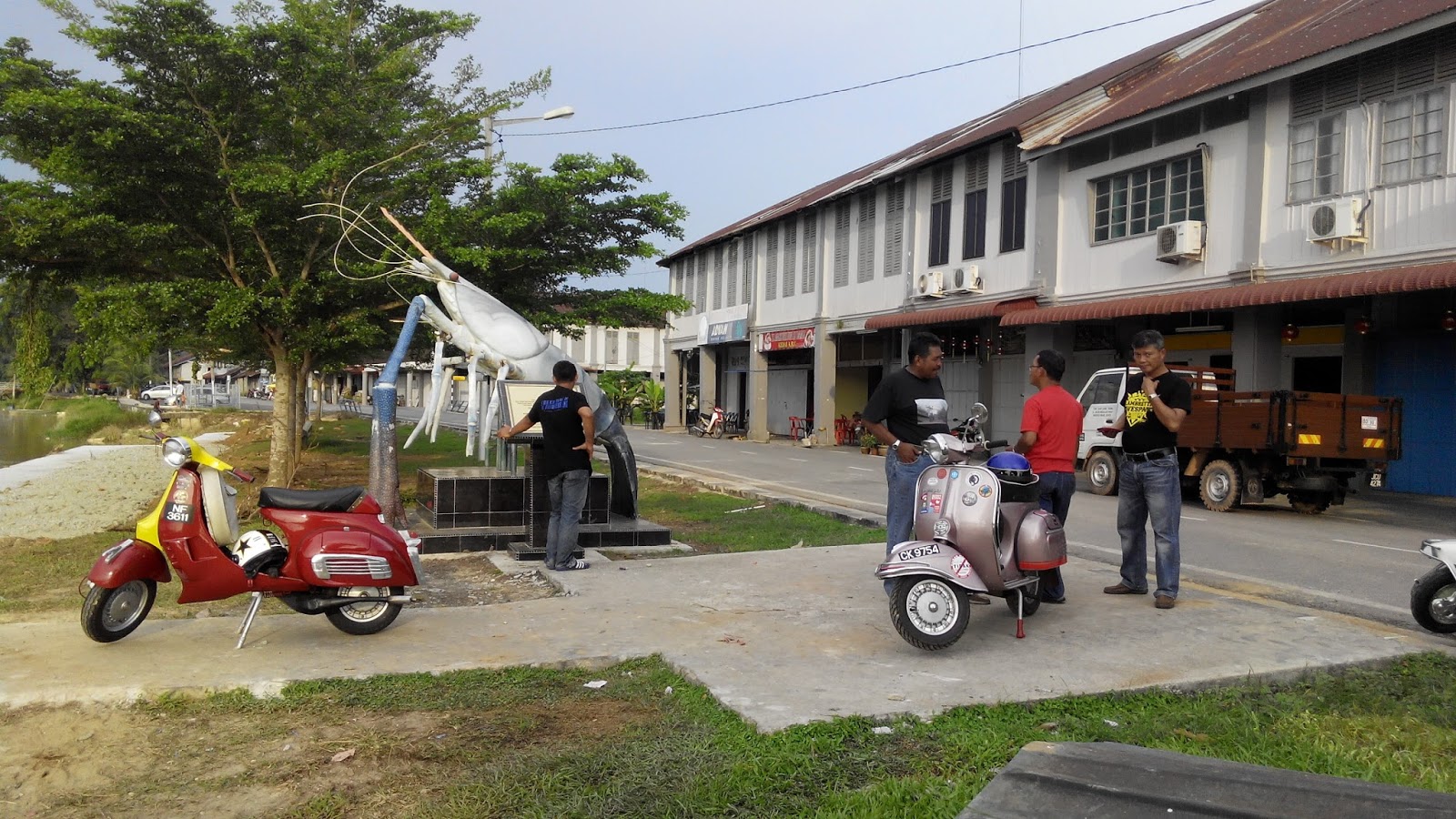 Bukit Gambir Classic Scooter Community: 4. Panchor Muar,,,,