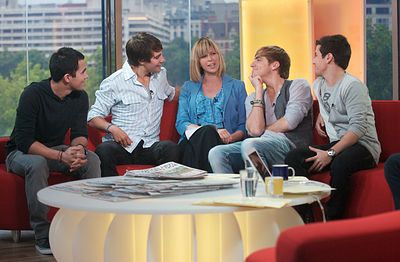 Big Time Rush Music News: BTR bei daybreak fotos