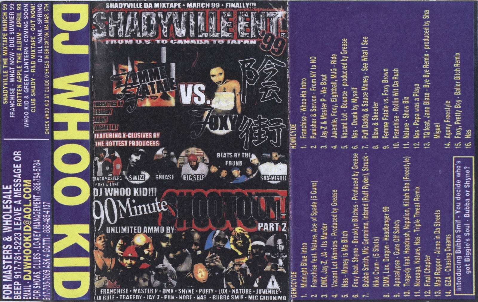 Michael's Mixtape Hut: DJ Whoo Kid - 90 Minute Shootout Pt. 2 (1999)