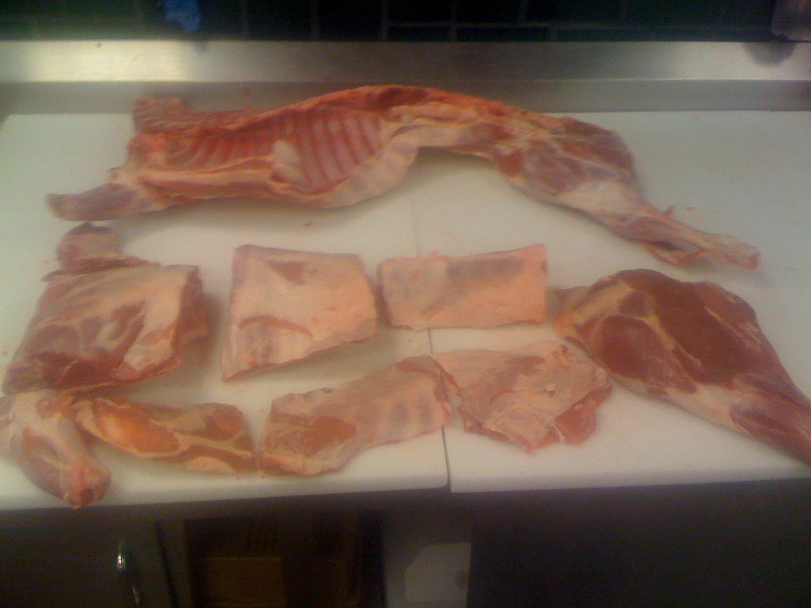 Austin Texas Butcher: Whole Lamb. The Breakdown.