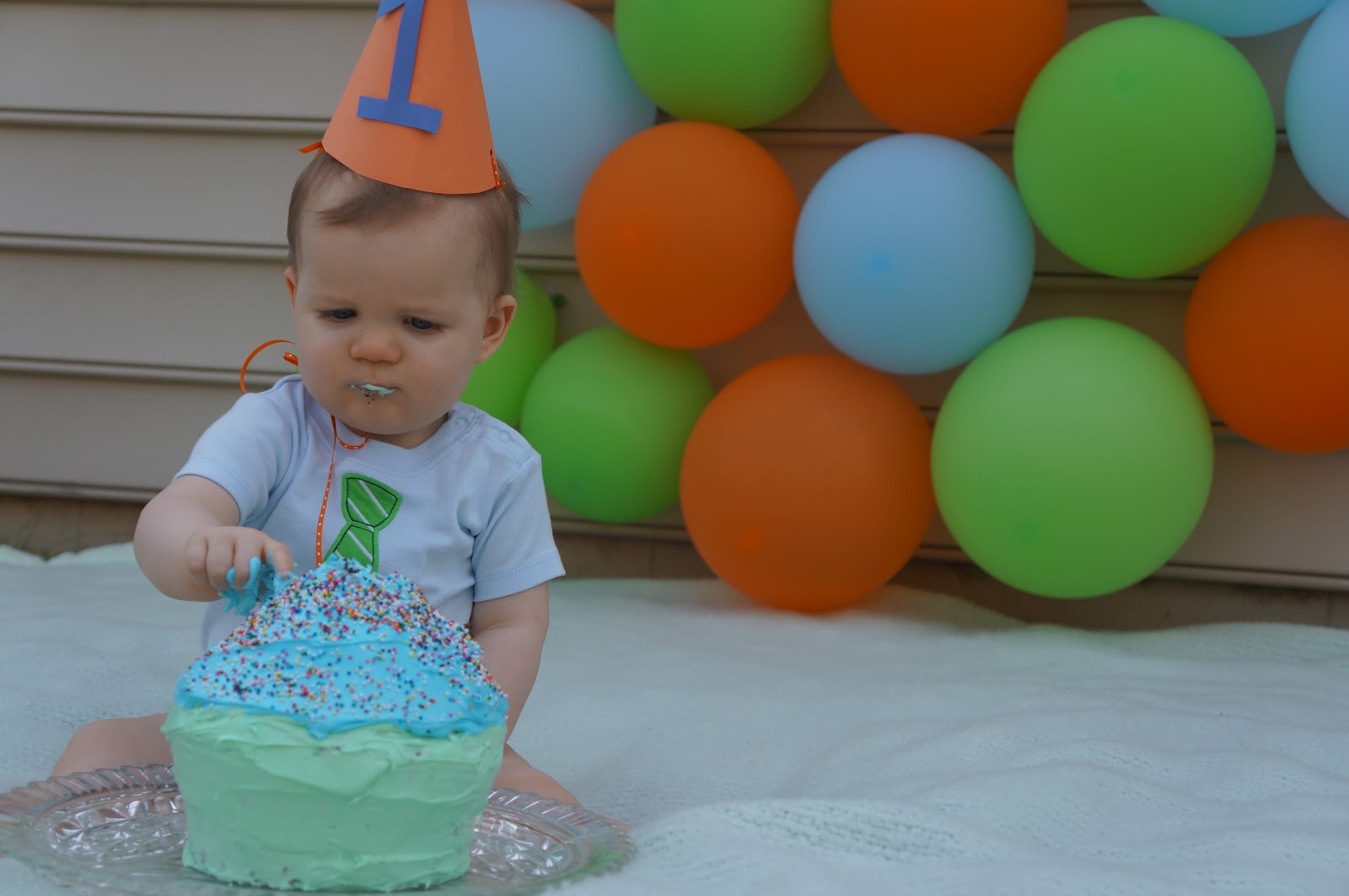Smartsy and Artsy: Baby's First Birthday!