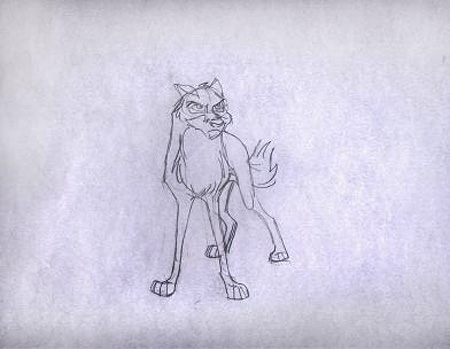 Living Lines Library: Balto (1995) - Characters, Production Drawings