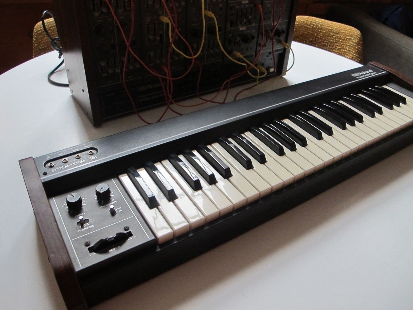 MATRIXSYNTH: ROLAND SYSTEM 100M MODULAR SYNTH & 181 KEYBOARD CONTROLLER