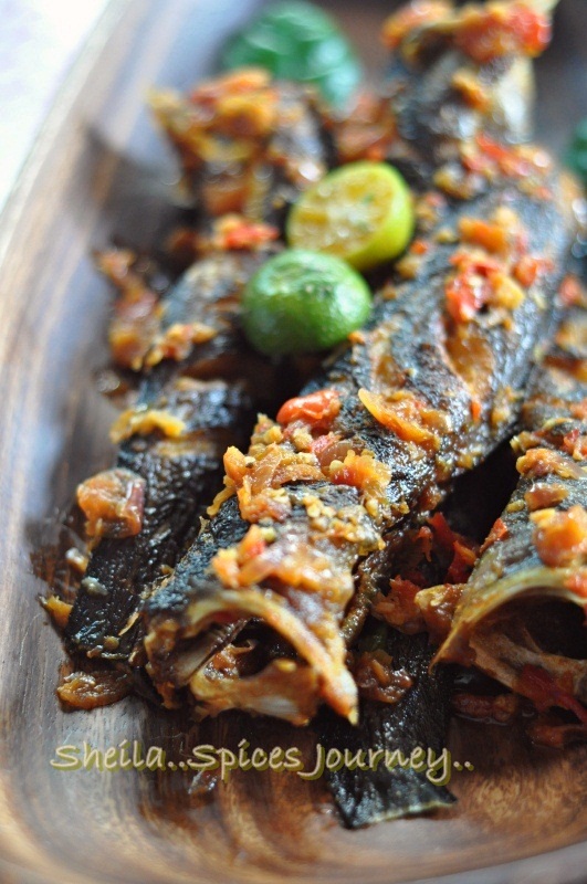Spices Journey: SEMBILANG LAUT GORENG BERLADO DAUN LIMAU PURUT & FOUR ...