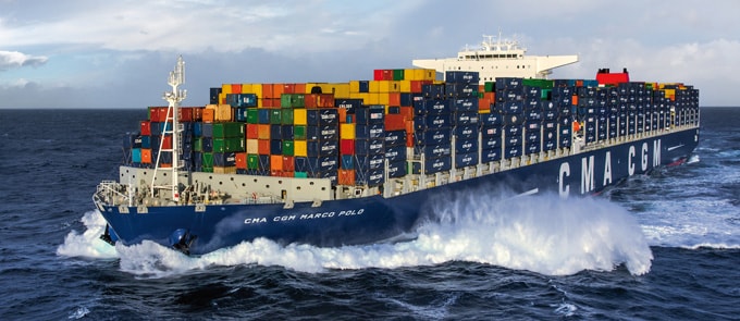 Brz EMR - Reefer Container: Os 12 maiores navios porta-contentores do mundo
