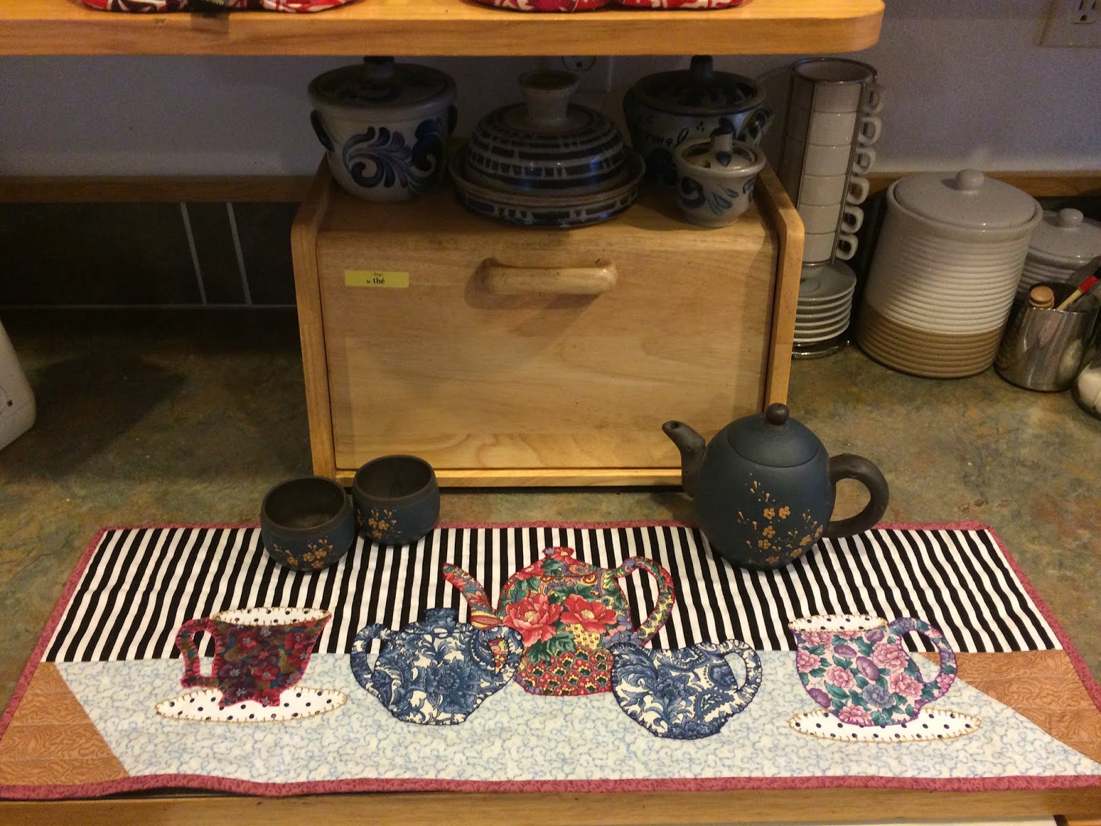 Project QUILTING: Tea for Two by Joan B